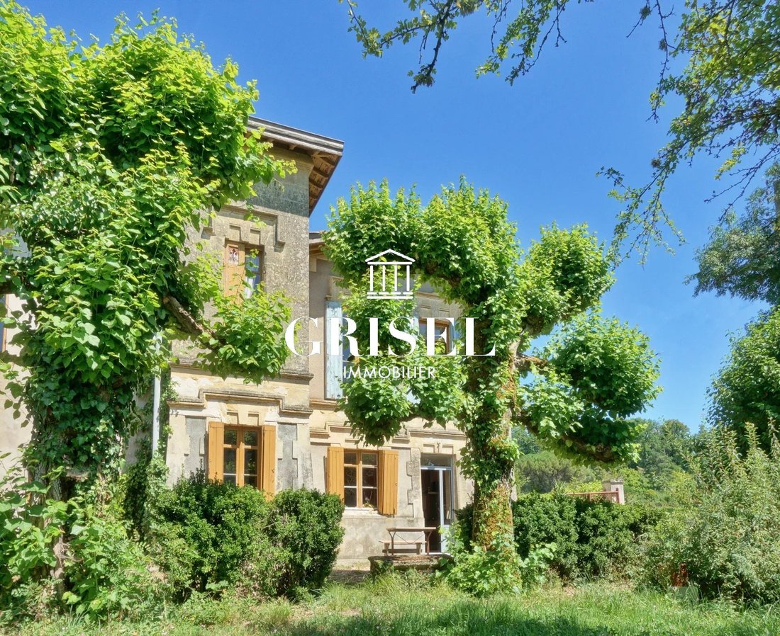 Character Property Quinsac 10 Room(s) 300 En Quinsac, Nueva Aquitania ...