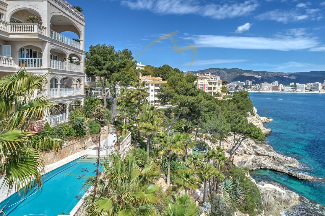 Well Kept Classical Style Villa In First Sea In Calvia, Balearic ...