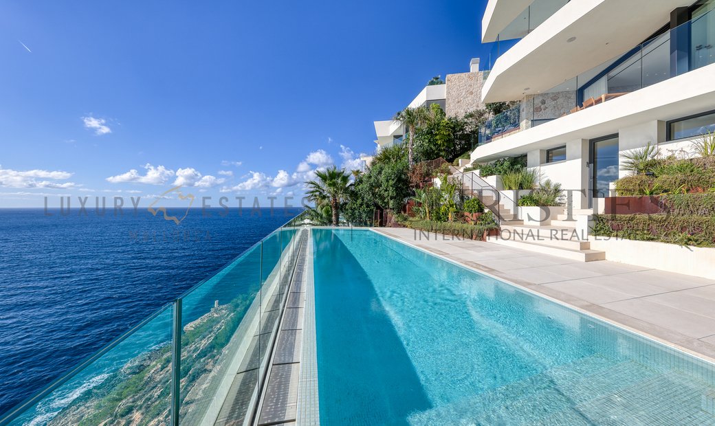 Luxury Villa In Santa Ponsa In First Sea In Calvia, Balearic Islands ...