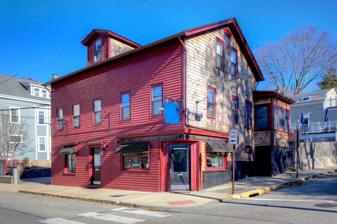 Spring & Perry Landing In Newport, Rhode Island, Vereinigte Staaten Zu ...