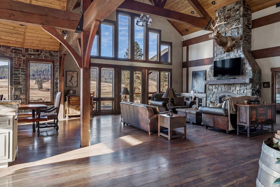 Timber Frame Beauty On Rare 140 Acres En Plummer, Idaho, Estados Unidos ...