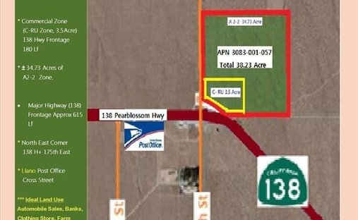 Investment property land for sale in Llano, California | JamesEdition