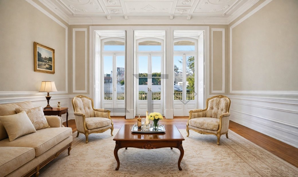 5 Bedroom Apartment In A Classified Charming In Santo Antonio, Lisbon ...