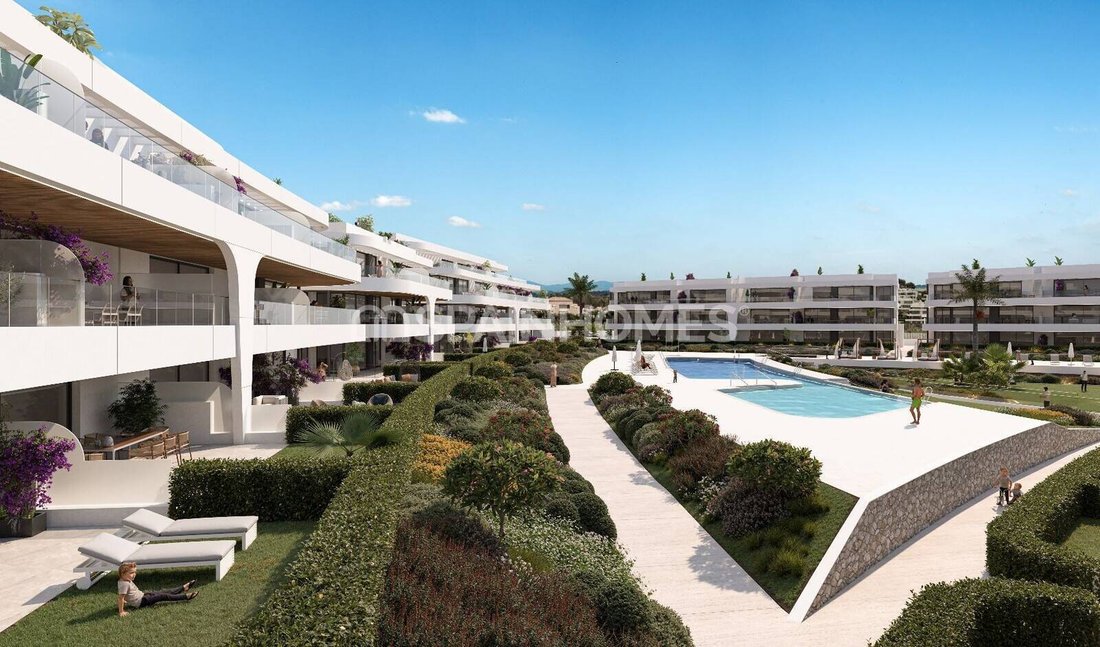 Newly Built Apartments In A Complex In Estepona In Estepona, Andalusia ...