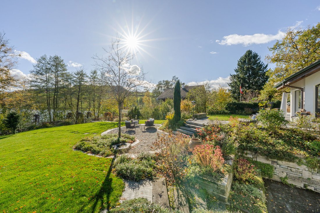 Residential Oasis With Panoramic Views On Lake In Menznau, Lucerne ...
