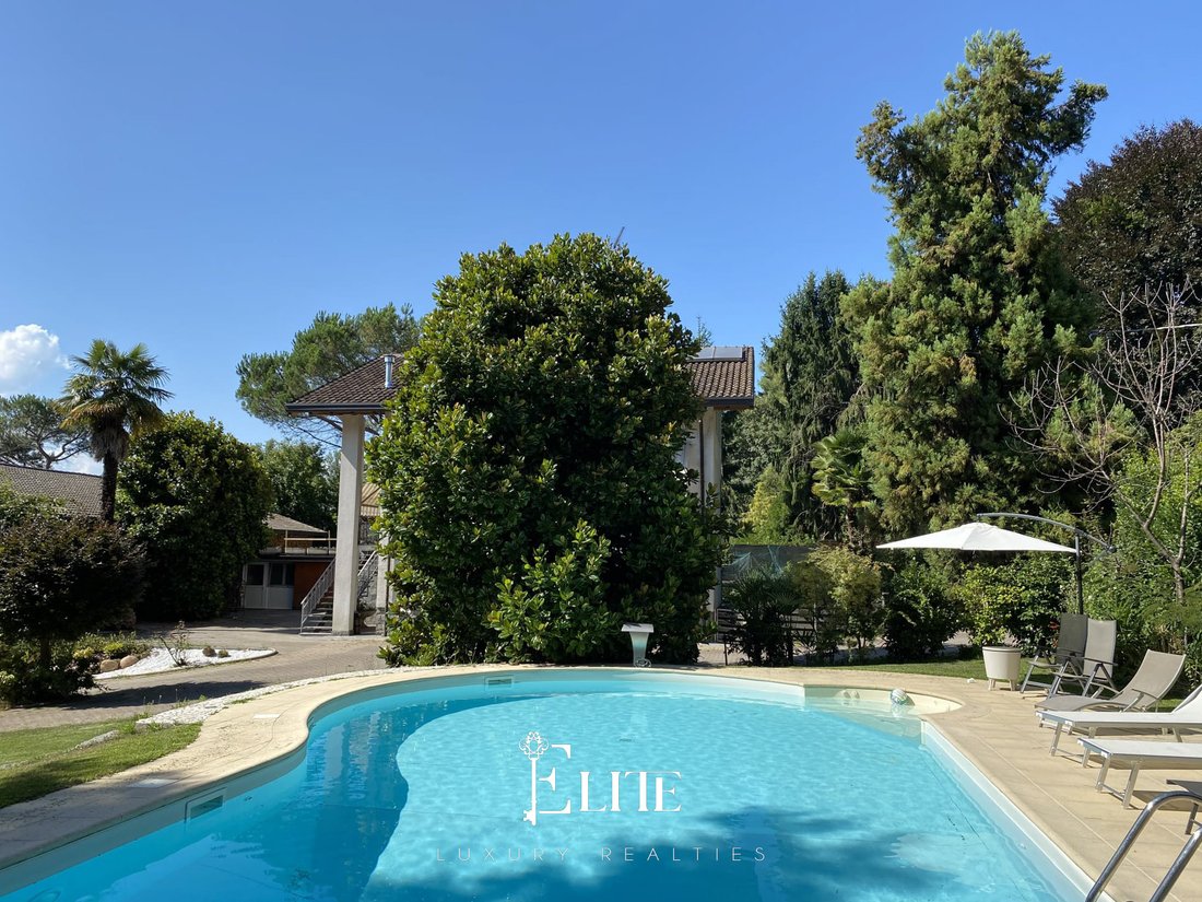 Villa Facing Lake Maggiore With Boatyard – Lisanza In Lisanza, Lombardy ...