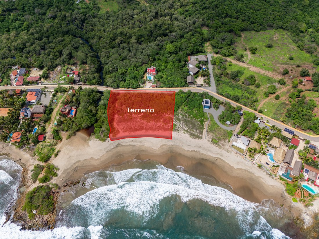 Oceanfront Land In Playa Troncones, Guerrero. In Troncones, Guerrero ...