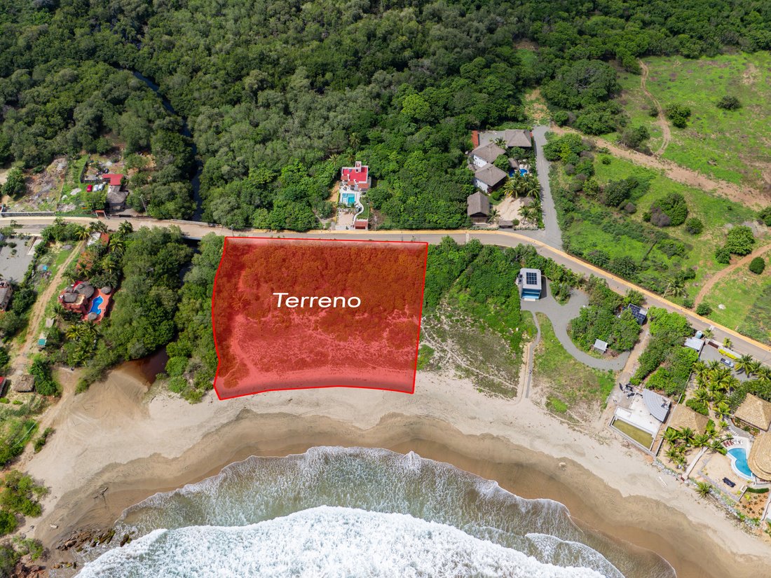 Oceanfront Land In Playa Troncones, Guerrero. In Troncones, Guerrero ...