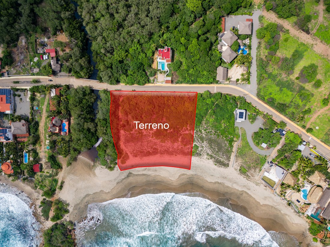 Oceanfront Land In Playa Troncones, Guerrero. In Troncones, Guerrero ...
