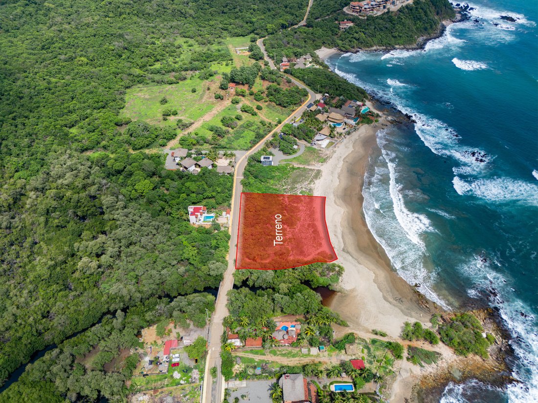 Oceanfront Land In Playa Troncones, Guerrero. In Troncones, Guerrero ...