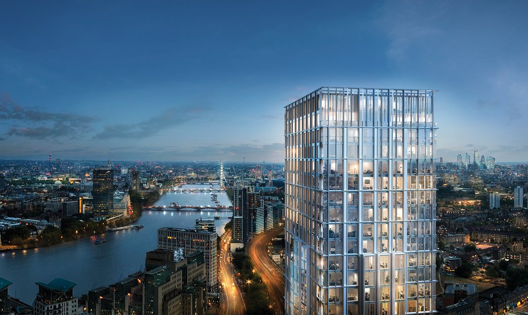 Damac Tower Nine Elms London | 5 Br Versace Branded In London, United ...
