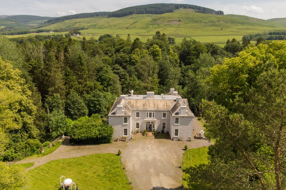 Exceptional Georgian Manor In Scotland In Moffat, Scotland, United ...