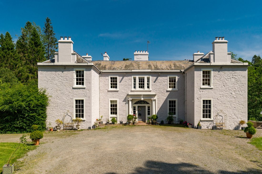 Exceptional Georgian Manor In Scotland In Moffat, Scotland, United ...