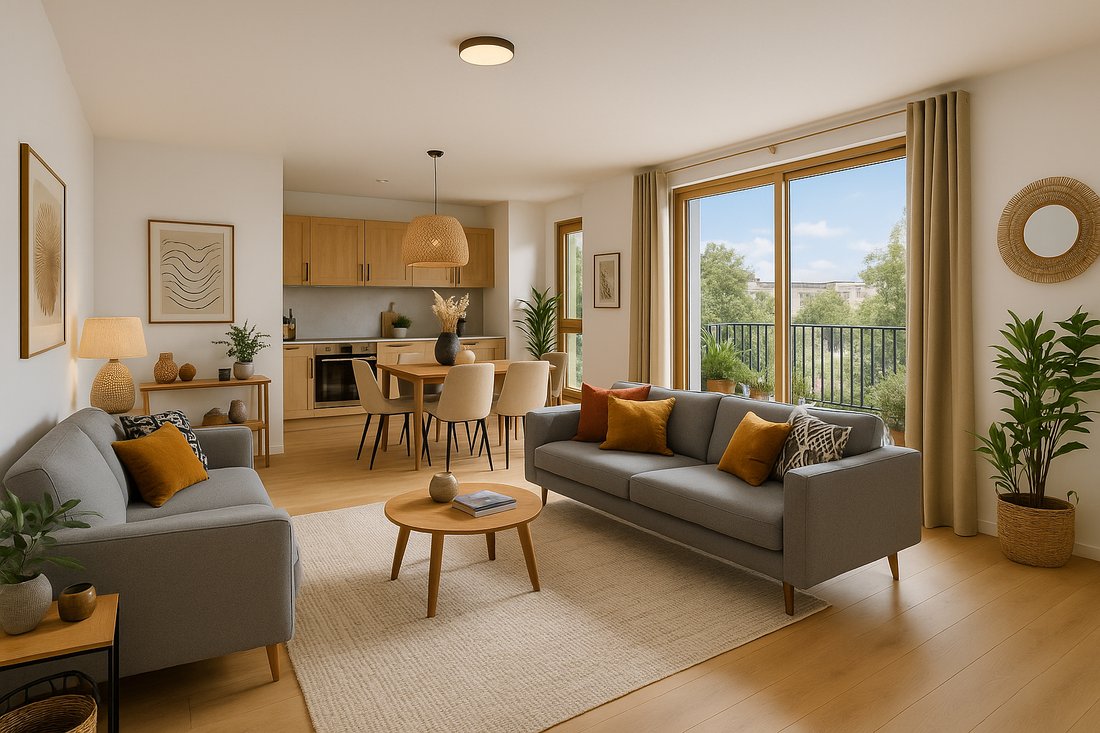 Superbe Appartement Familial 3 Pièces In Gennevilliers, île De France ...