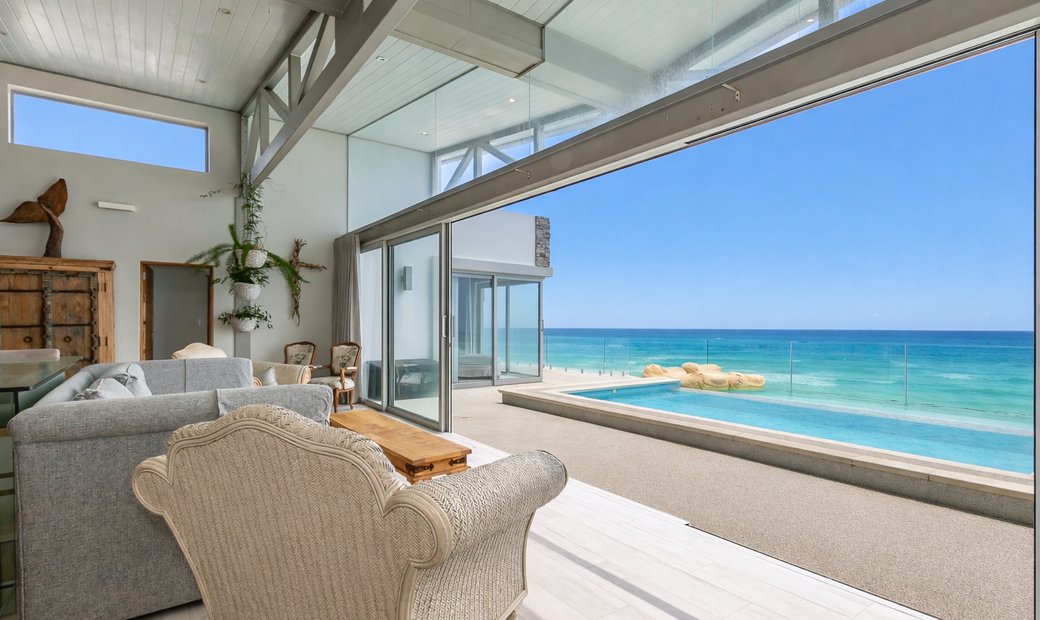 Beachfront Home On Sandy Shores A In Struis Bay, Western Cape, South ...