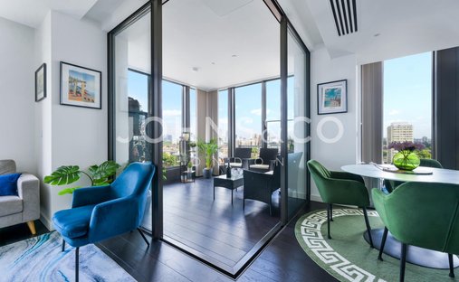 Luxury water view apartments for sale in Vauxhall, England, United ...