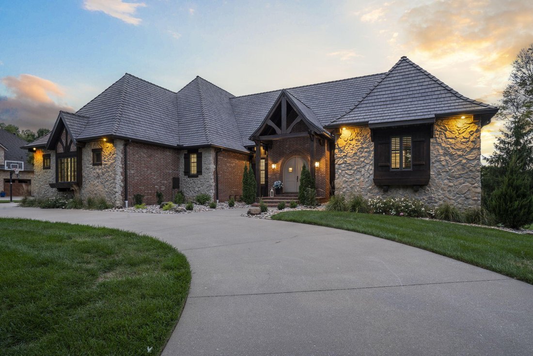 Wohngebiet Springfield In Springfield, Missouri, Vereinigte Staaten Zu ...