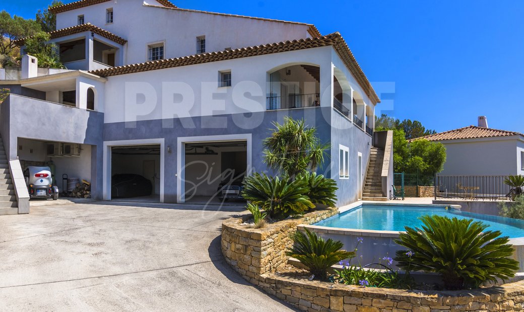 Exceptional Villa With Sea View In Bandol, Provence Alpes Côte D'azur ...
