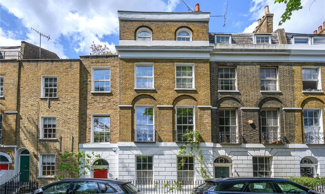 Duncan Terrace, Islington, Londres Dans Londres, Angleterre, Royaume ...