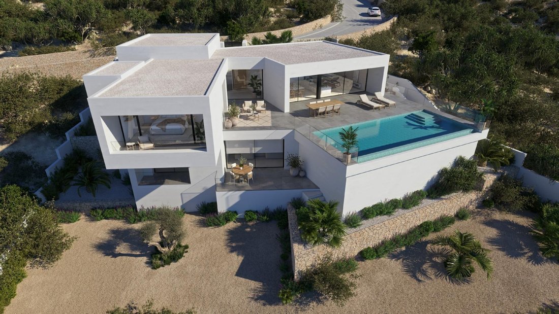 Villa Altair, Luxury With Sea In Cumbre Del Sol, Benitachell, Land ...