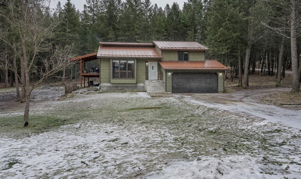 Maison Sur 5 Acres Avec Boutique Dans Eureka, Montana, états Unis à ...