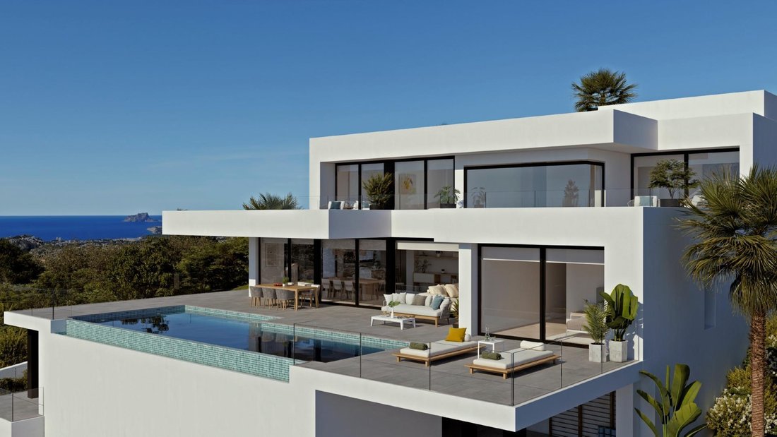 Project For A Modern Villa En Cumbre Del Sol, Benitachell, Comunidad ...
