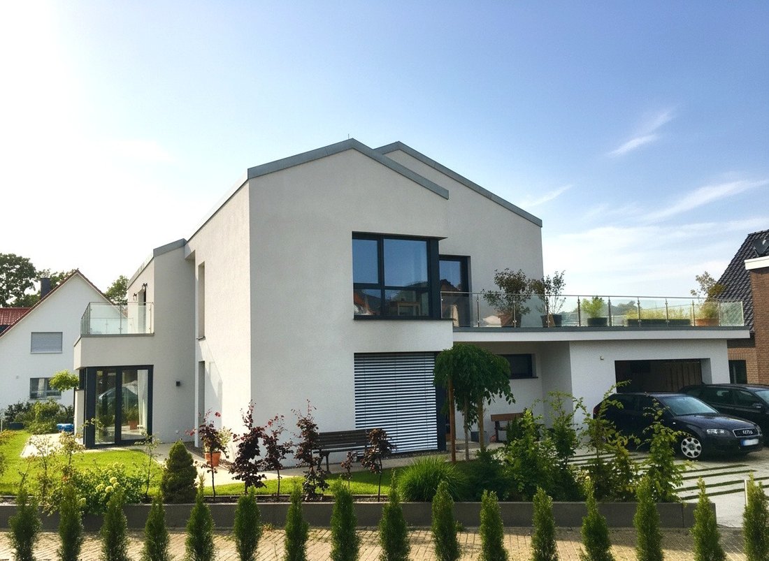 Contemporary Home Offering Bright Spaces And In Vechelde, Lower Saxony ...