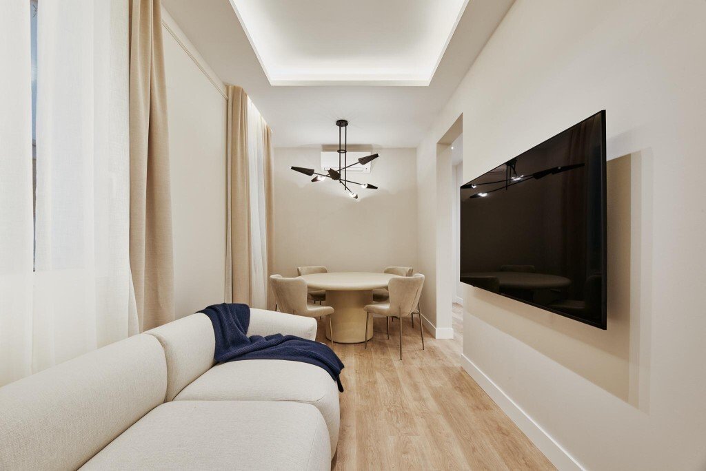 Beautiful Two Bedroom Flat, Brand New In Barrio Salamanca, Madrid ...