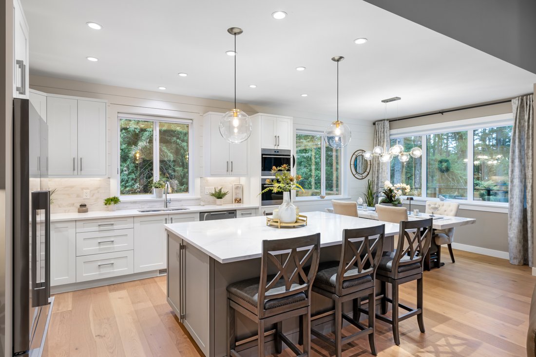 West Coast Contemporary Custom En Shawnigan Lake, Columbia Británica, Canadá En Venta (16905791)