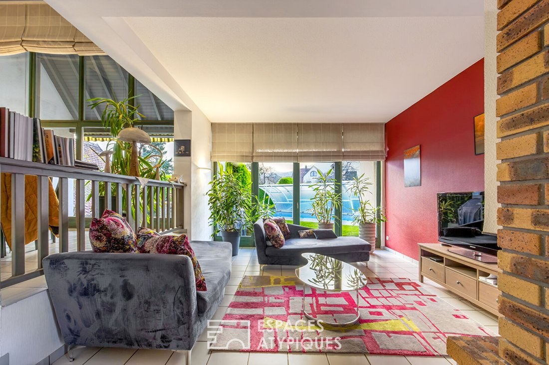 Architect Designed House With Swimming Pool At In Hunawihr, Grand Est ...