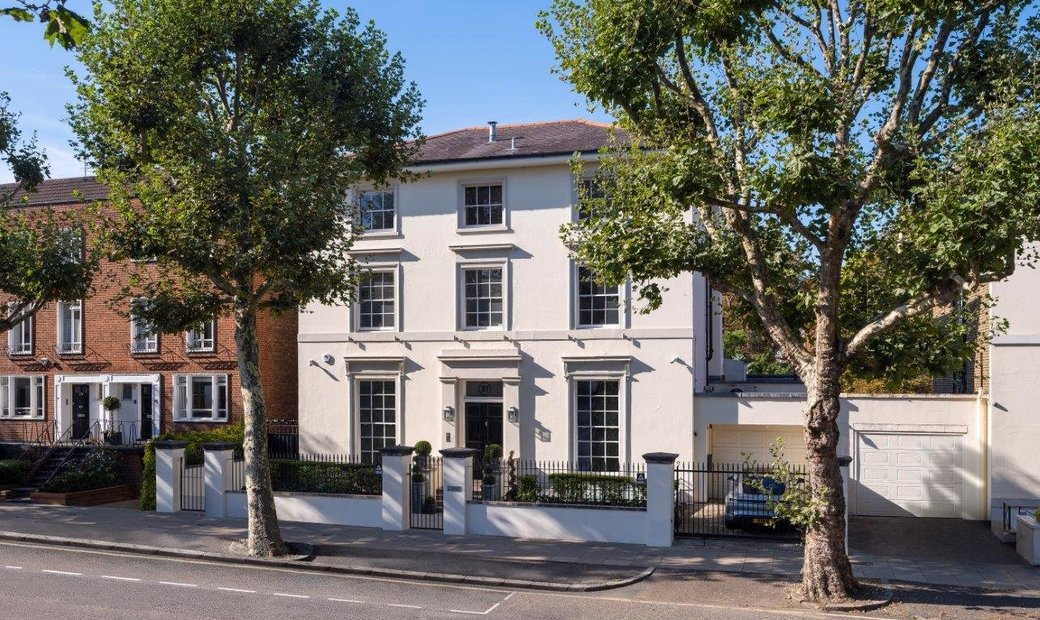 Hamilton Terrace, St Dans Borough Londonien De Barnet, Angleterre ...