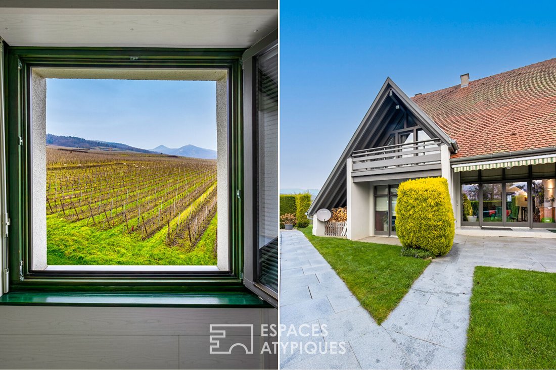 Architect Designed House With Swimming Pool At In Hunawihr, Grand Est ...