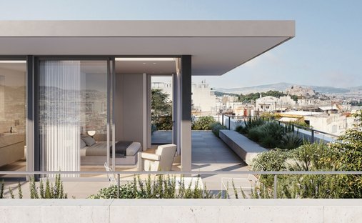 Luxury modern penthouses for sale in Sunoikia Pagkratiou, 2nd District ...