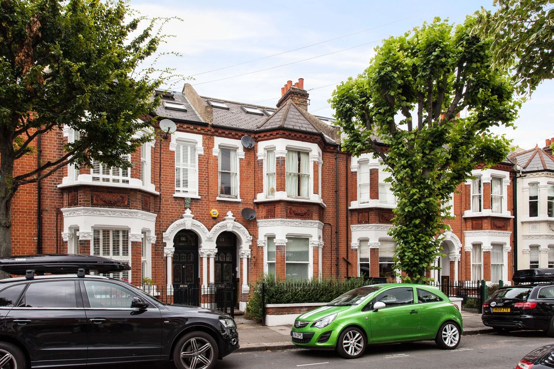 Winsham Grove, Entre Dans Borough Londonien De Barnet, Angleterre ...