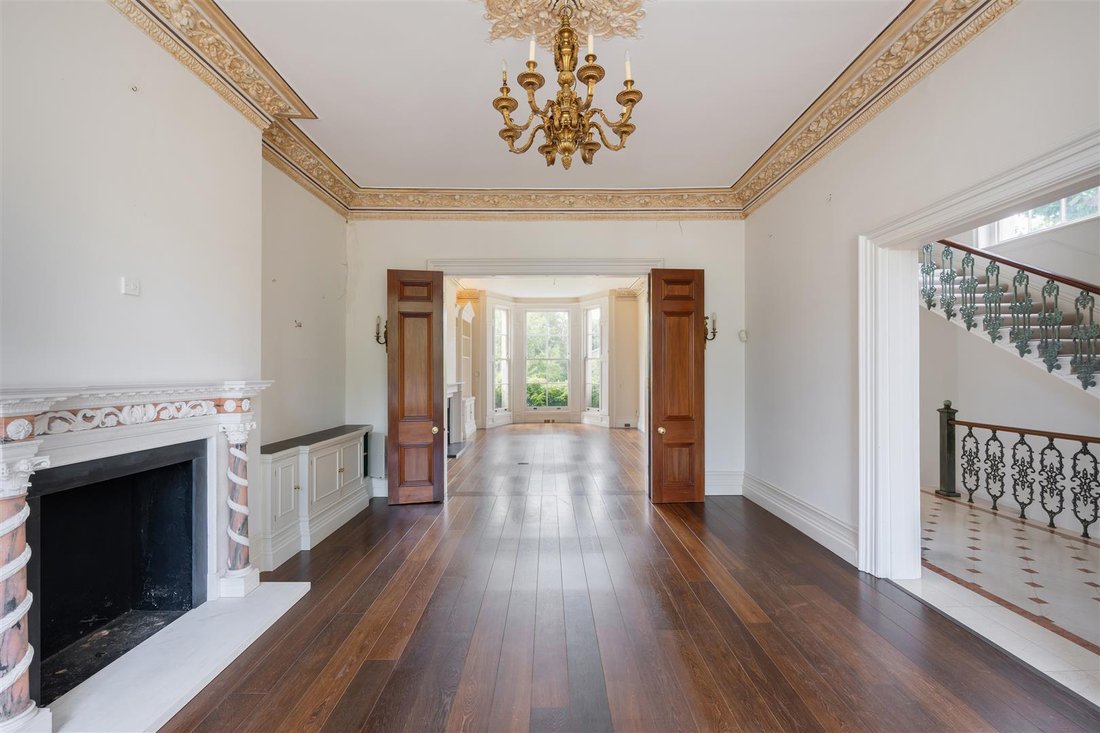 Avenue Cavendish, St John's Wood, Nw8 Dans Londres, Angleterre, Royaume ...