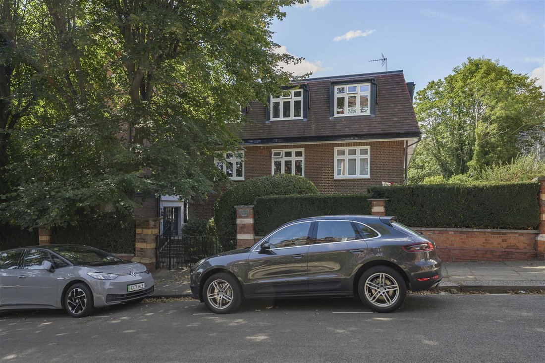 Lyndhurst Gardens, Belsize Park, In London, England, Vereinigtes ...
