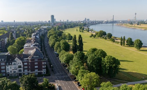 Luxury water view condos for sale in Lohausen, Düsseldorf, North Rhine ...