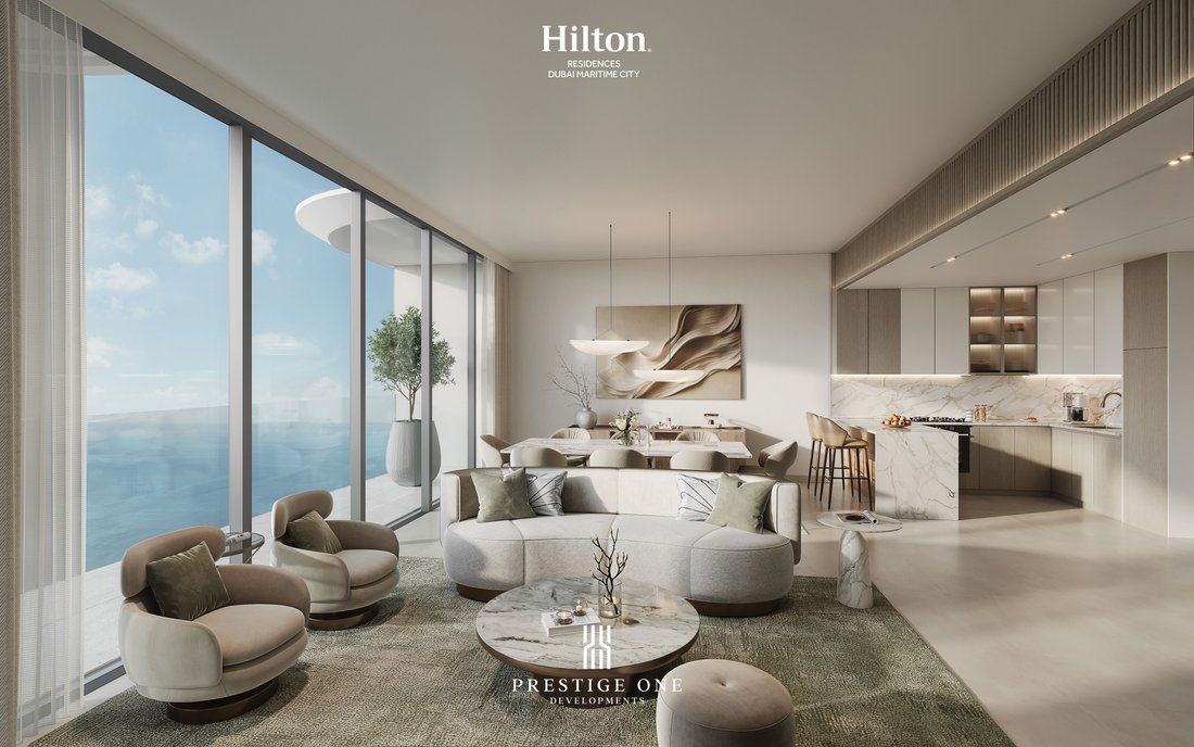 Hilton Luxury Oceanfront Apartments In In Dubai, Dubai, United Arab ...