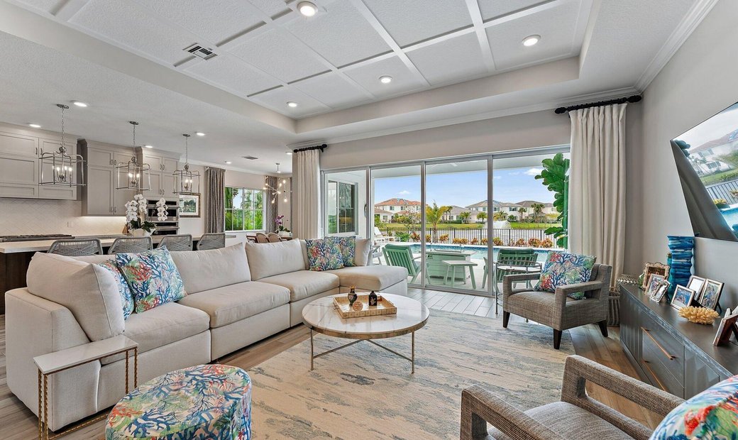 Designer Lakefront Haven With In Loxahatchee, Florida, United States ...