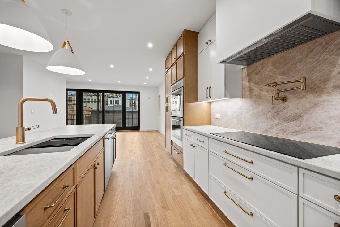 Rénovation Complète De Luxe D'une Maison En Dans Chicago, Illinois ...