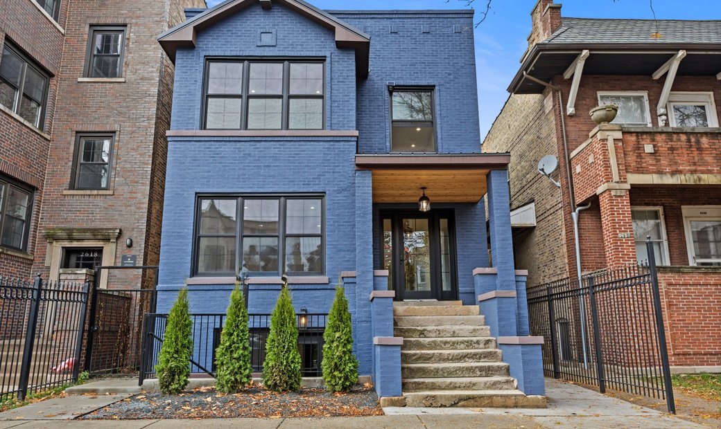 Rénovation Complète De Luxe D'une Maison En Dans Chicago, Illinois ...