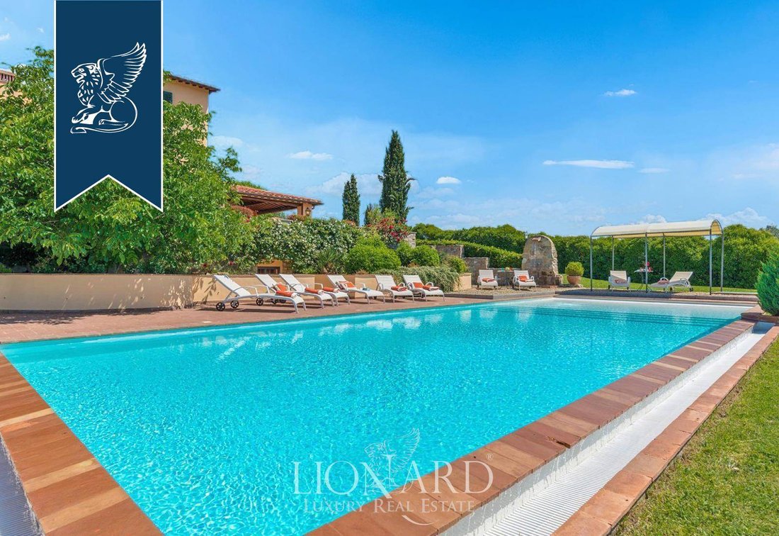 Exclusive Historic Villa With Park And Pool For In La Torre, Tuscany ...