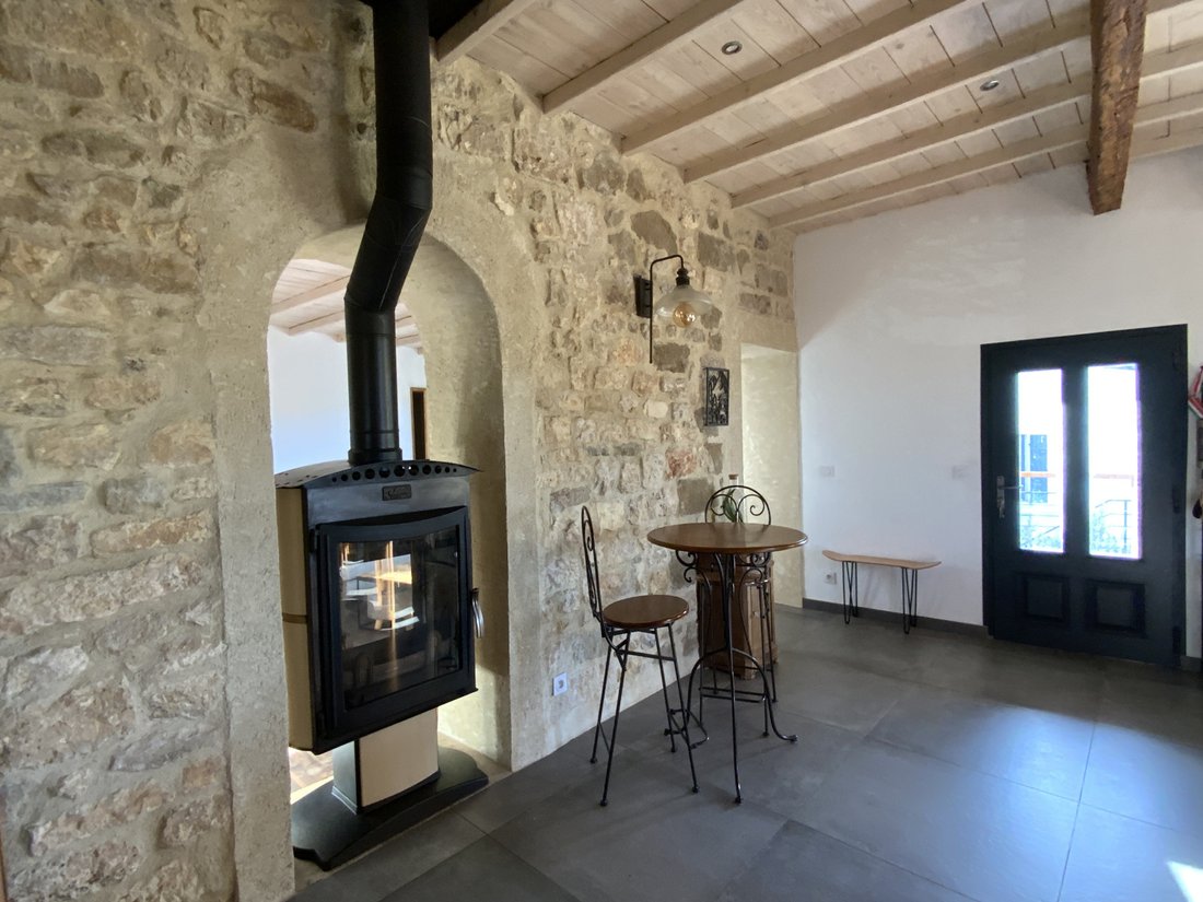 Stone Village House With Land And Swimming Pool. In Uzès, Occitanie ...