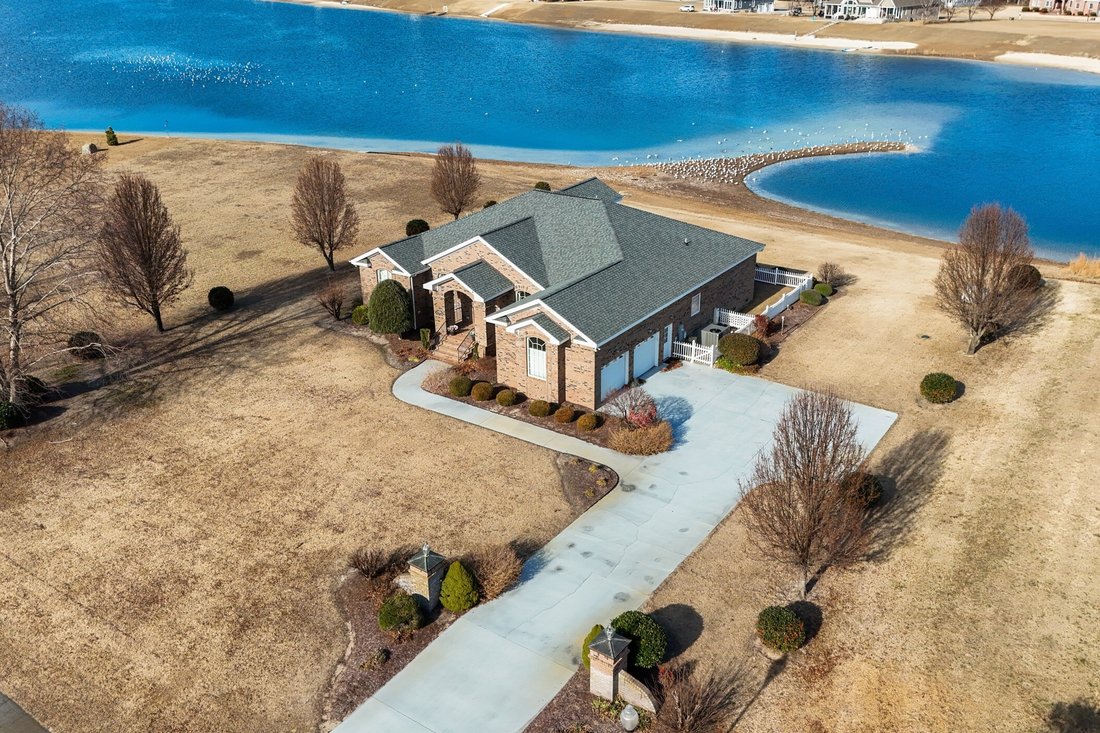 Vivre Au Bord Du Lac Dans Edenton, Caroline Du Nord, états Unis à ...
