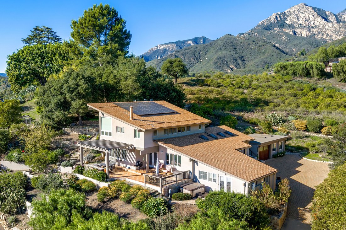 Hilltop Retreat In Santa Barbara, California, United States For Sale ...