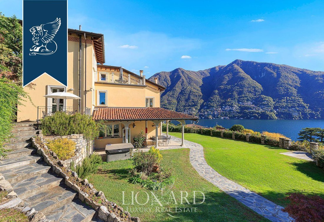 Lake Front Villa With Panoramic Pool By Lake Como In Laglio, Lombardy ...