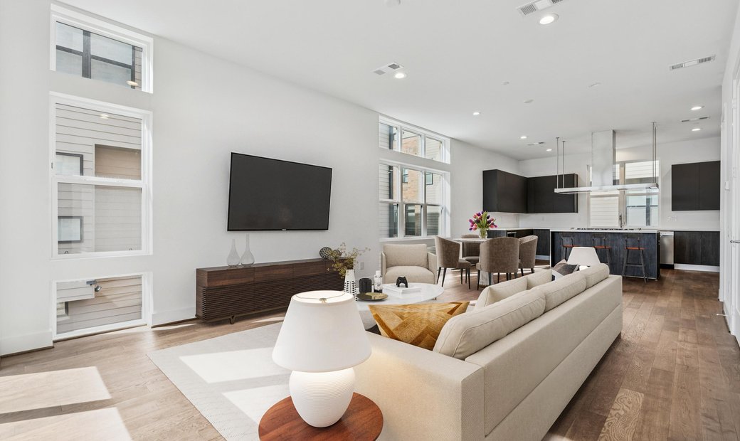 Modern New Construction Townhome With Spacious In Dallas, Texas, United ...