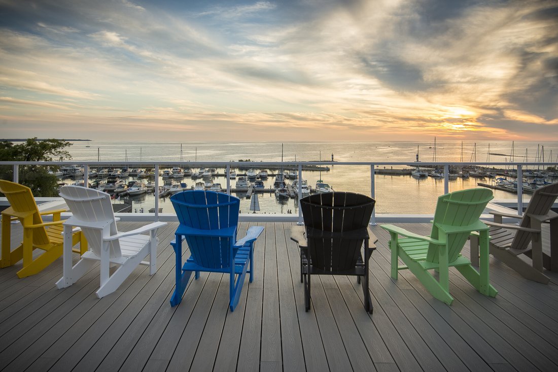 Saugeen Shores, Südwesten Ontarios In Port Elgin, Ontario, Kanada Zu ...