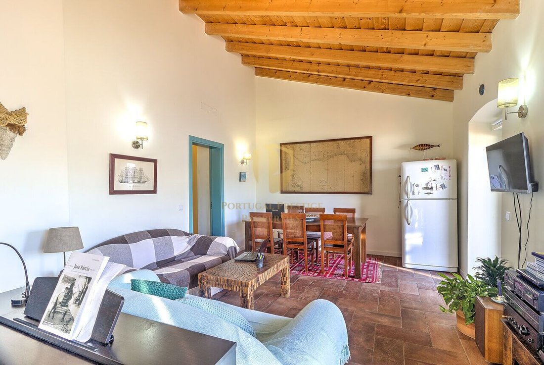 Typical House Is Located In The Historical In Castro Marim, Algarve ...