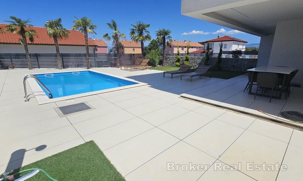 Modern Apartment With Garden And In Vrh, Primorje Gorski Kotar County ...